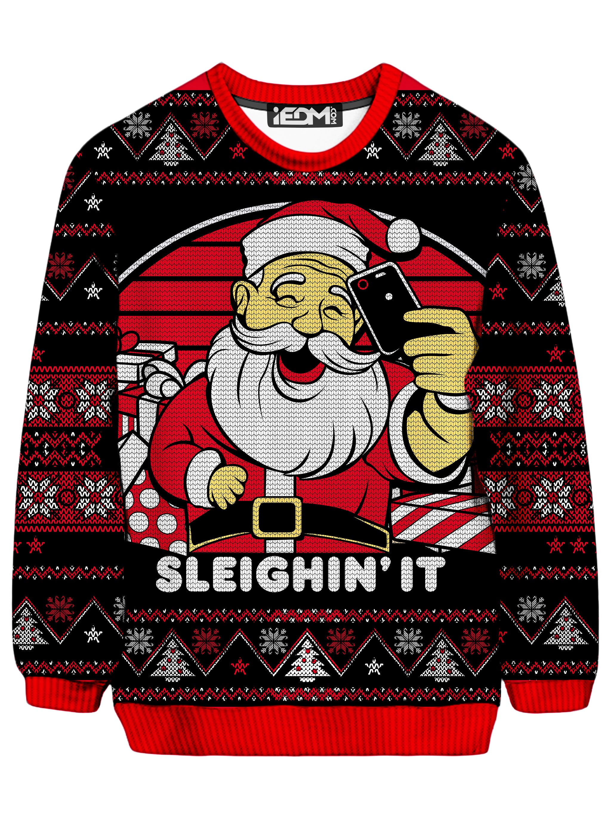 Sleighin It Ugly Sweatshirt | iEDM