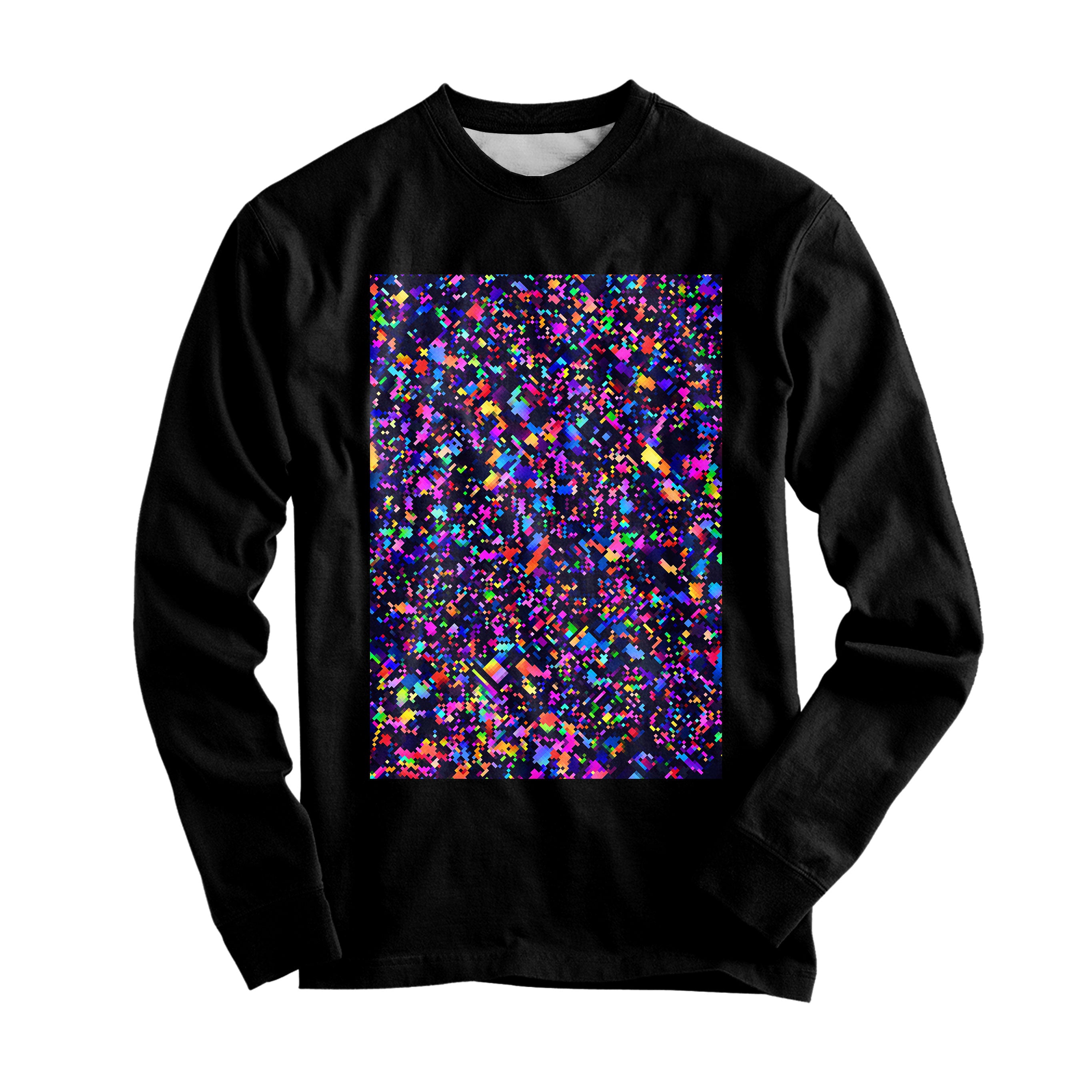 8-Bit Confetti Graphic Long Sleeve | iEDM