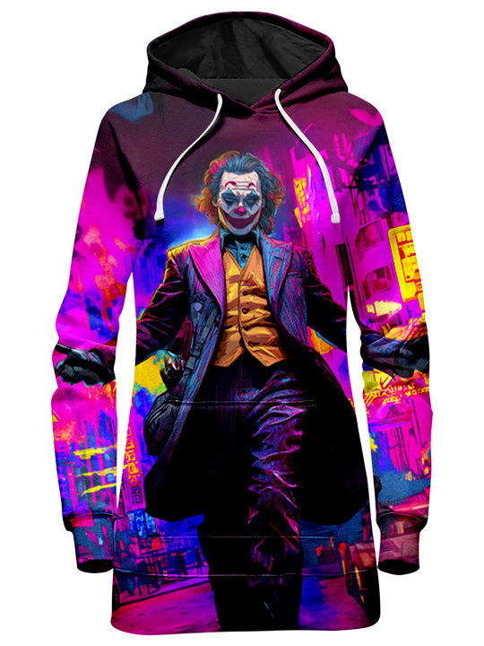 Clown Wave Hoodie Dress