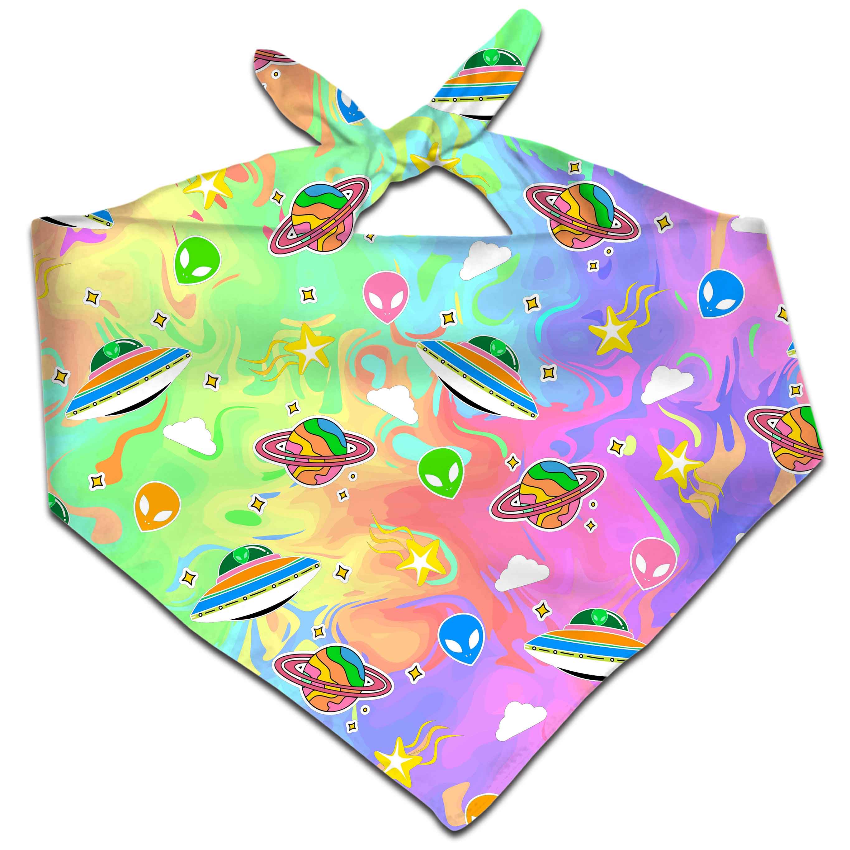 Trippy Alien Invasion Bandana – iEDM