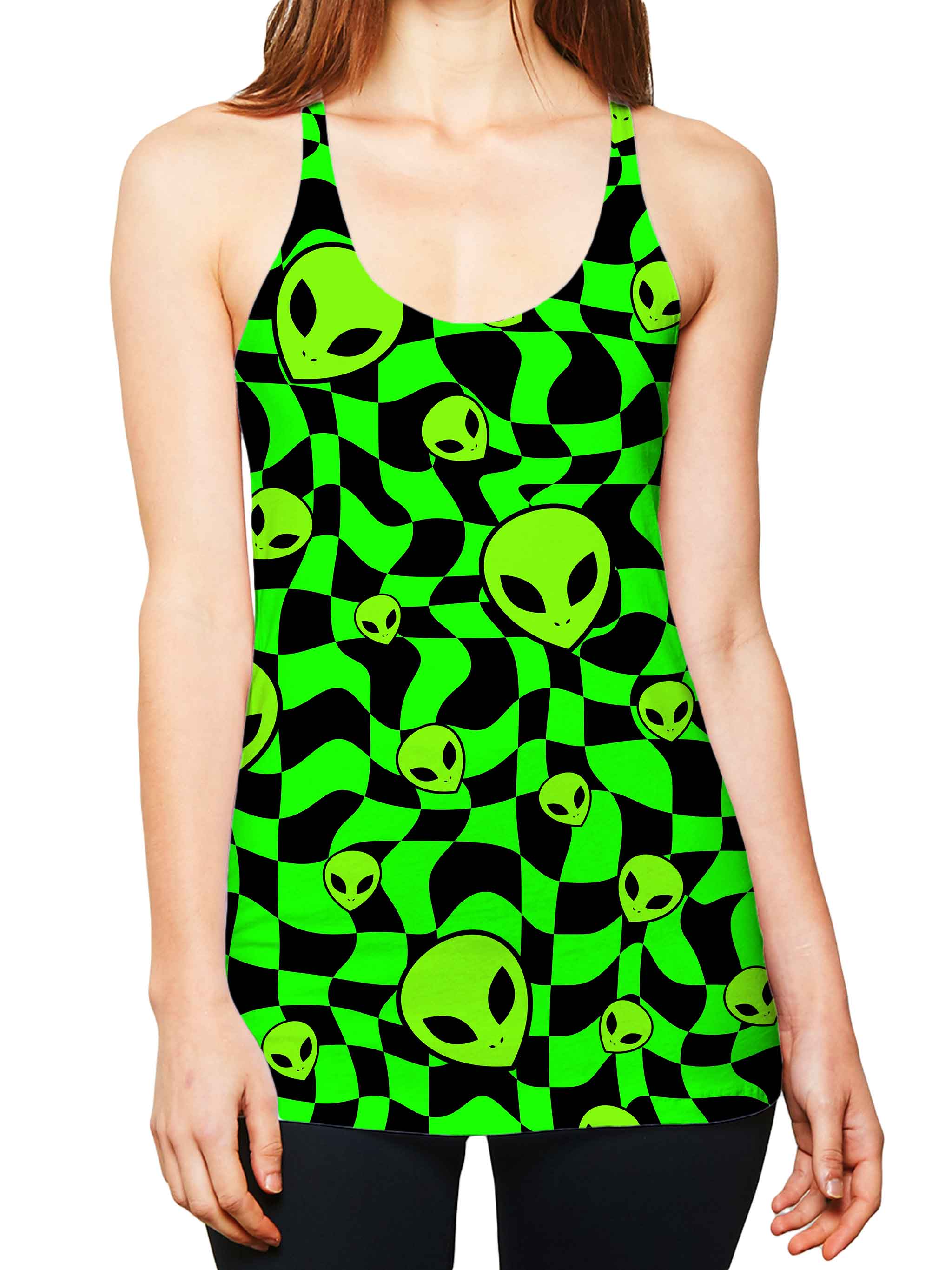 Green Aliens Women's Tank – iEDM