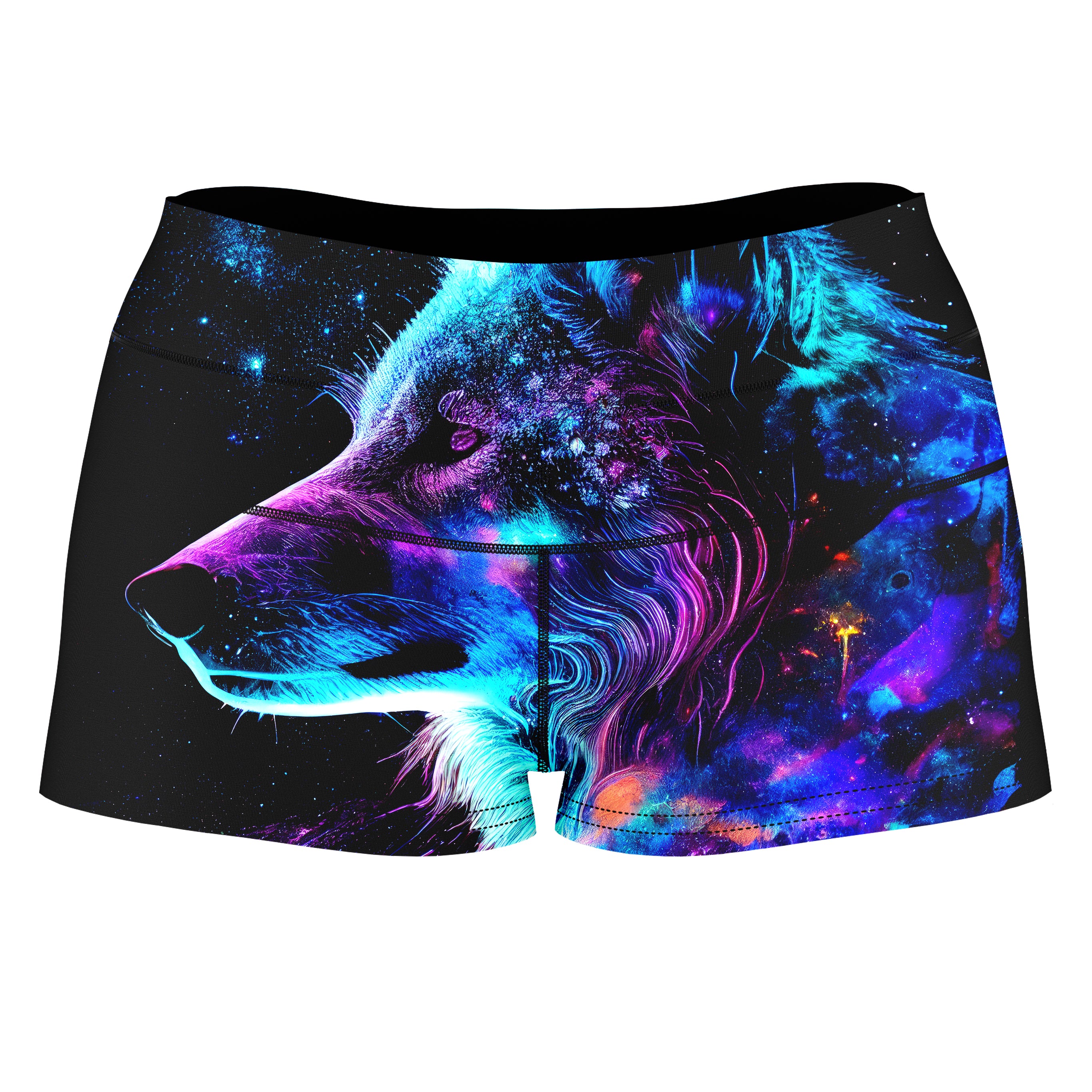 Facing Orion High-Waisted Women's Shorts | iEDM