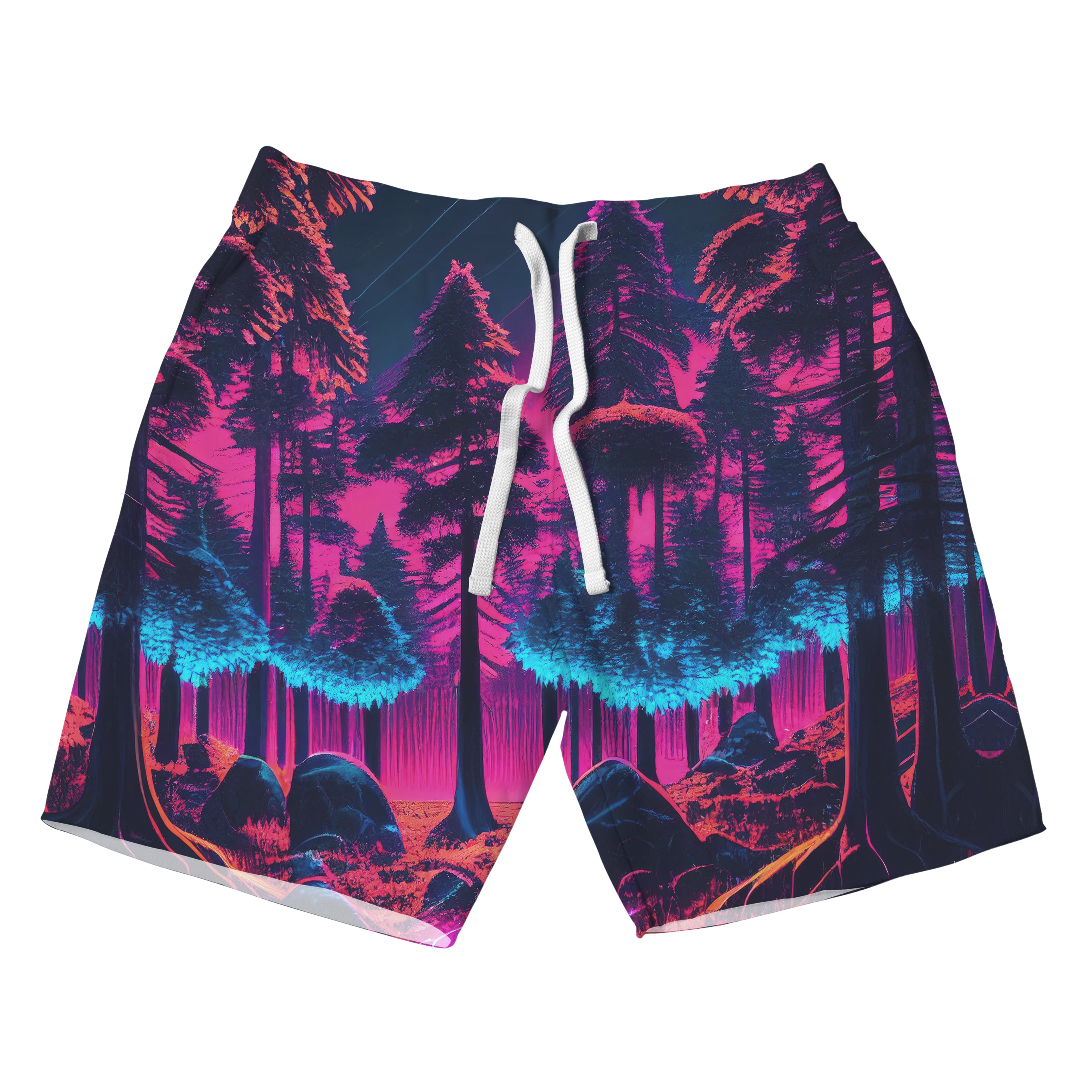 Neon Forest Cloud Shorts – iEDM