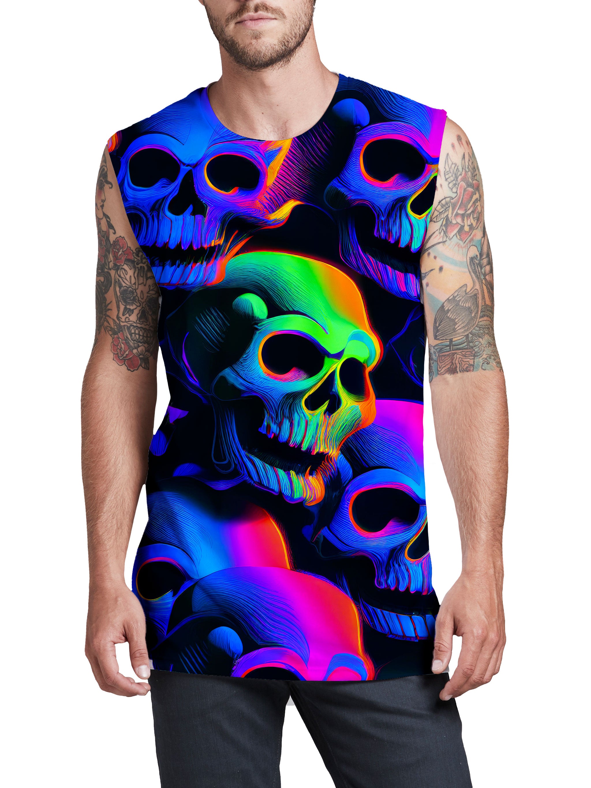 Psychedelic Nightmare Men's Muscle Tank | iEDM