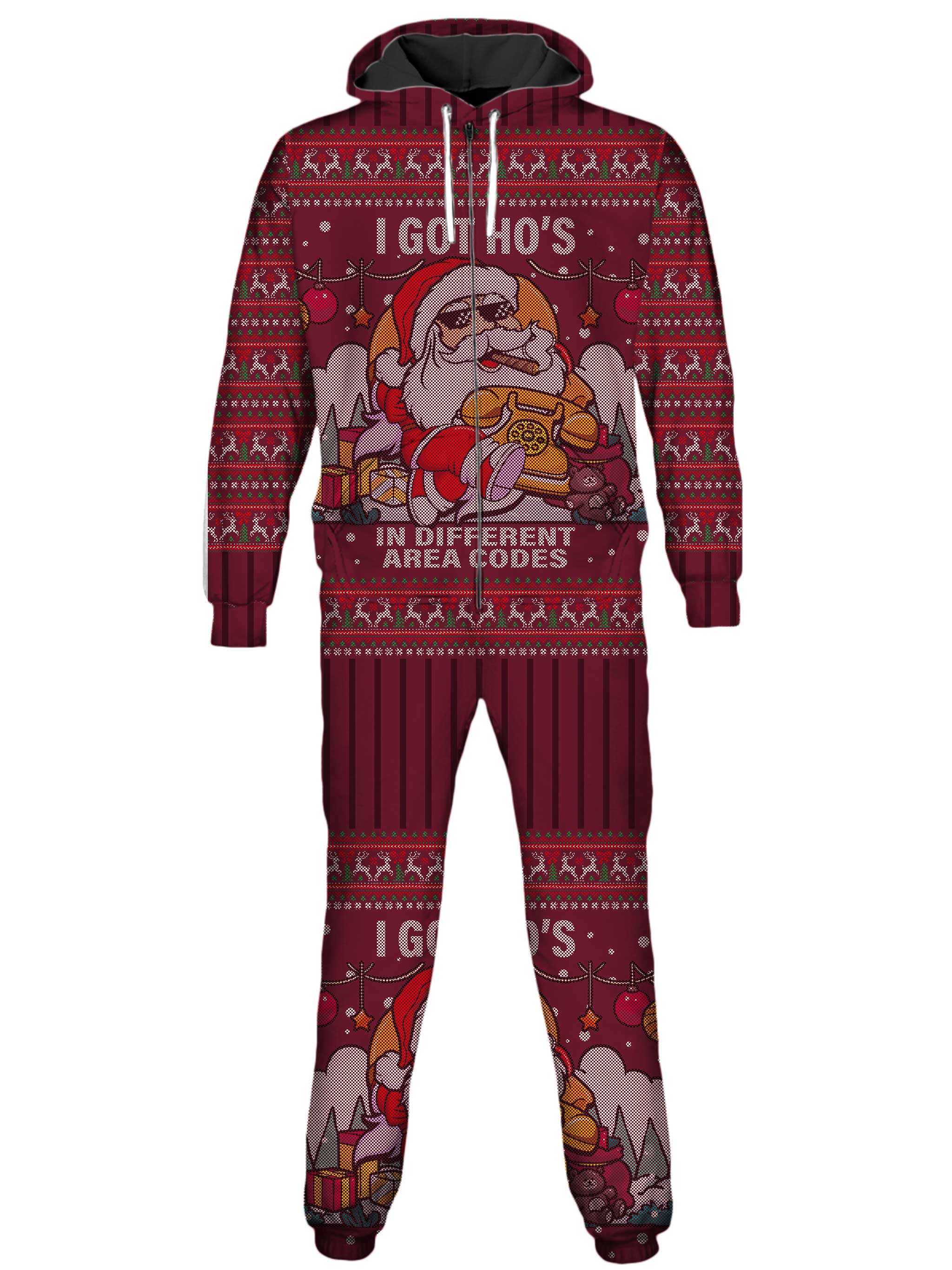 Santa Pimp Onesie (Clearance) – iEDM