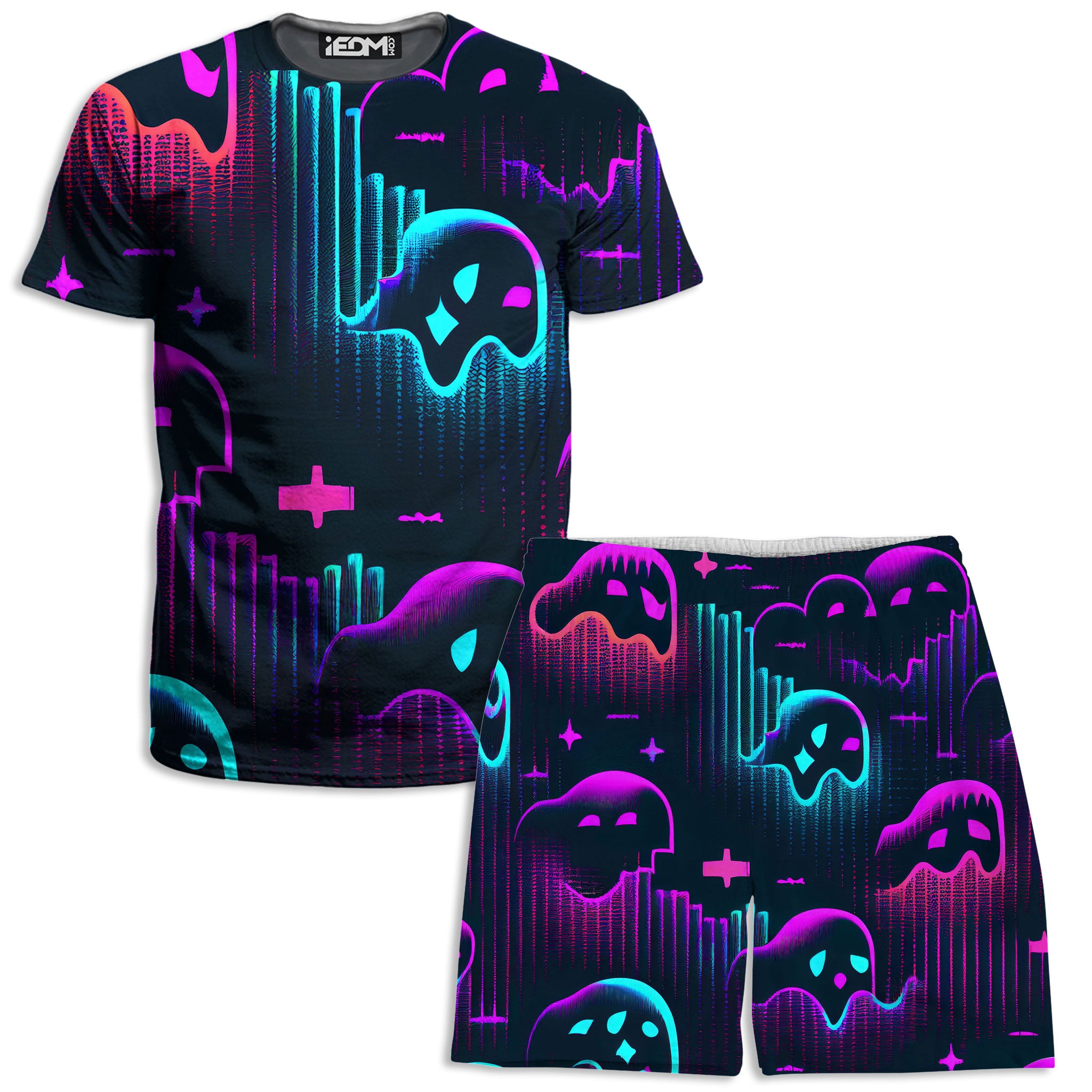 Ghost Melt T-Shirt and Shorts Combo | iEDM