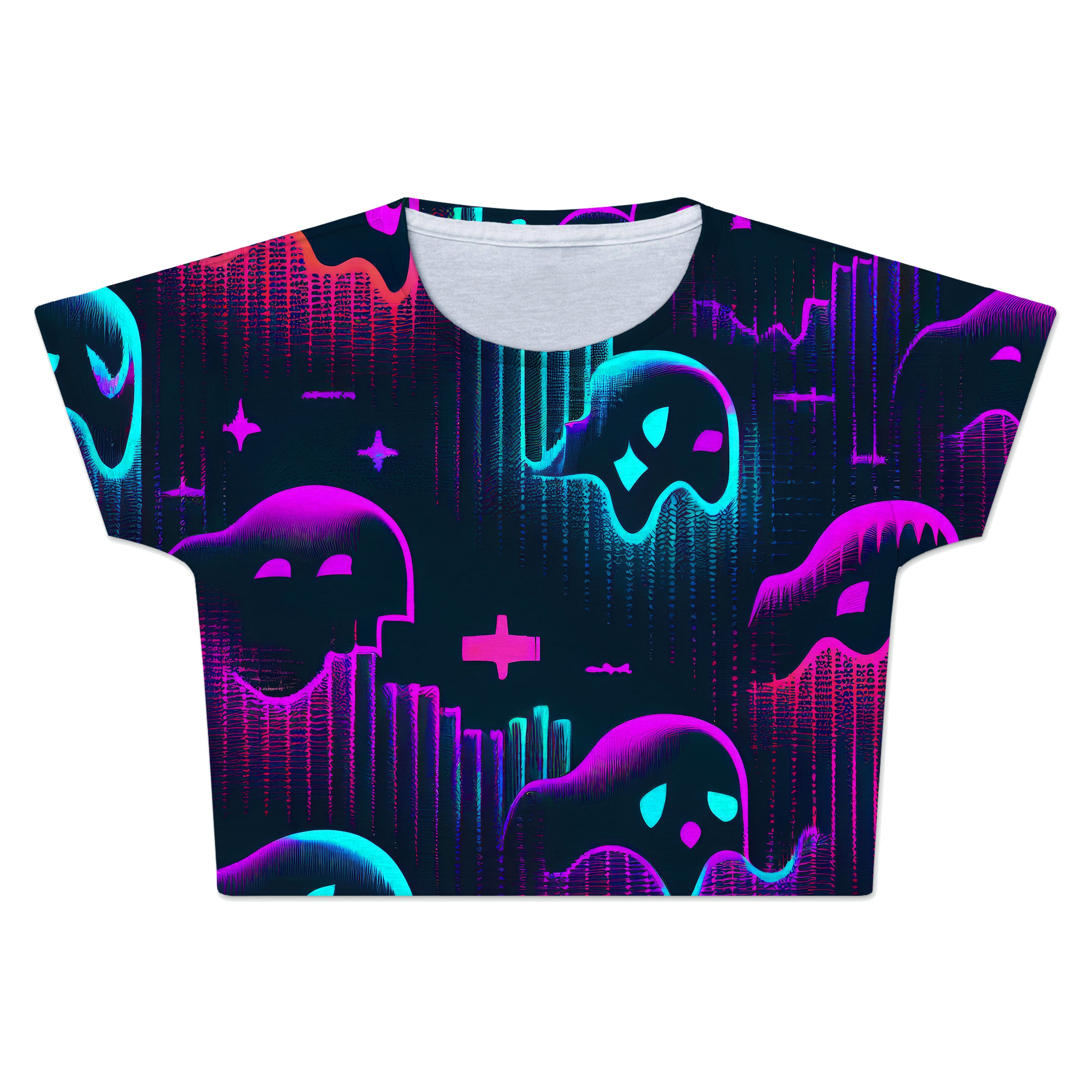 Ghost Melt Crop Tee | iEDM