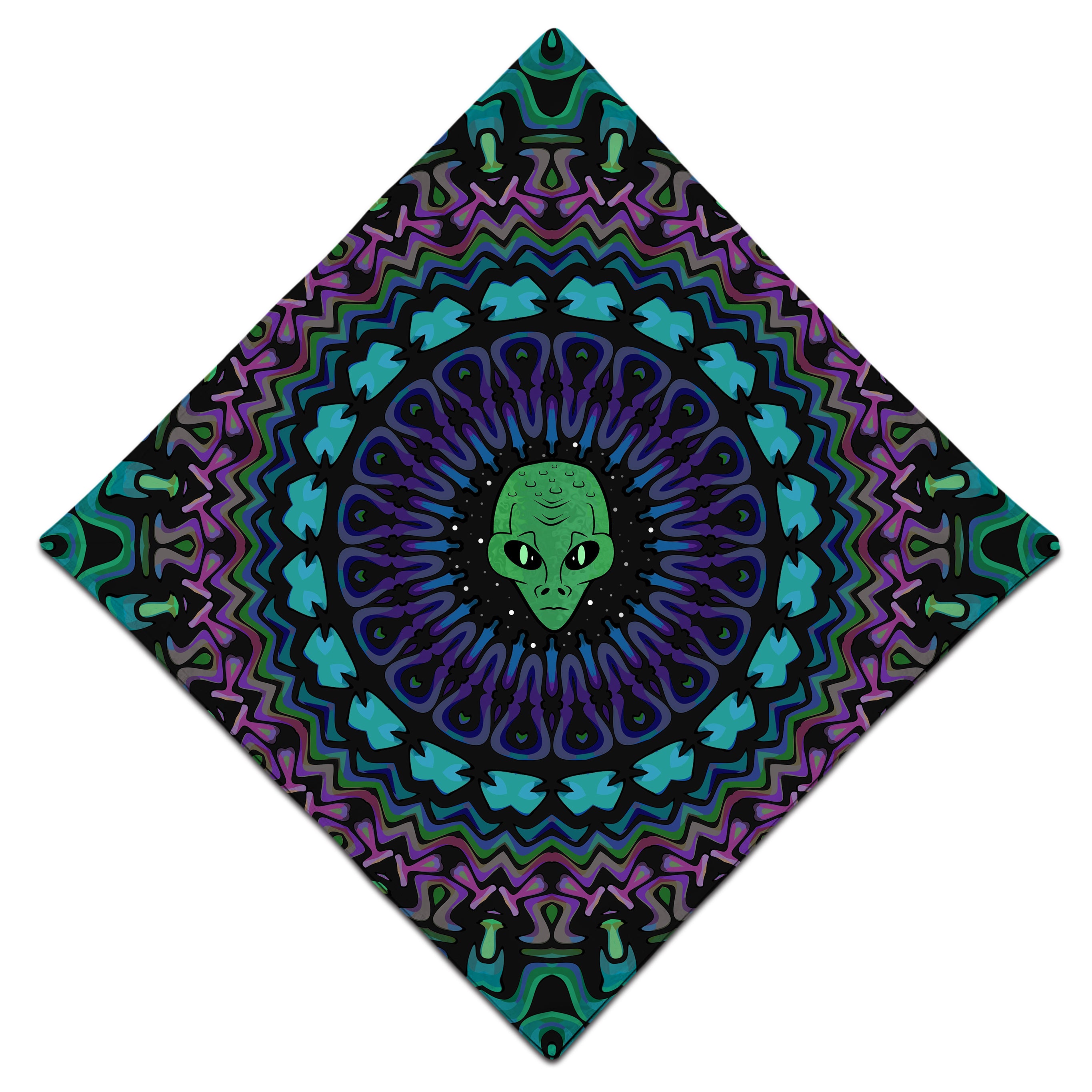 Alien Kaleidoscope Bandana | iEDM