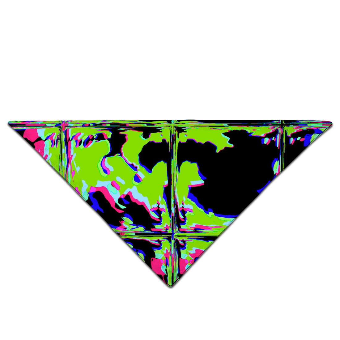 Blacklight Rave Glitch Bandana | iEDM