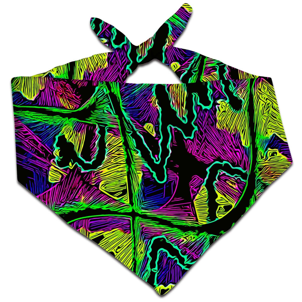 Neon Graffiti Bandana | iEDM