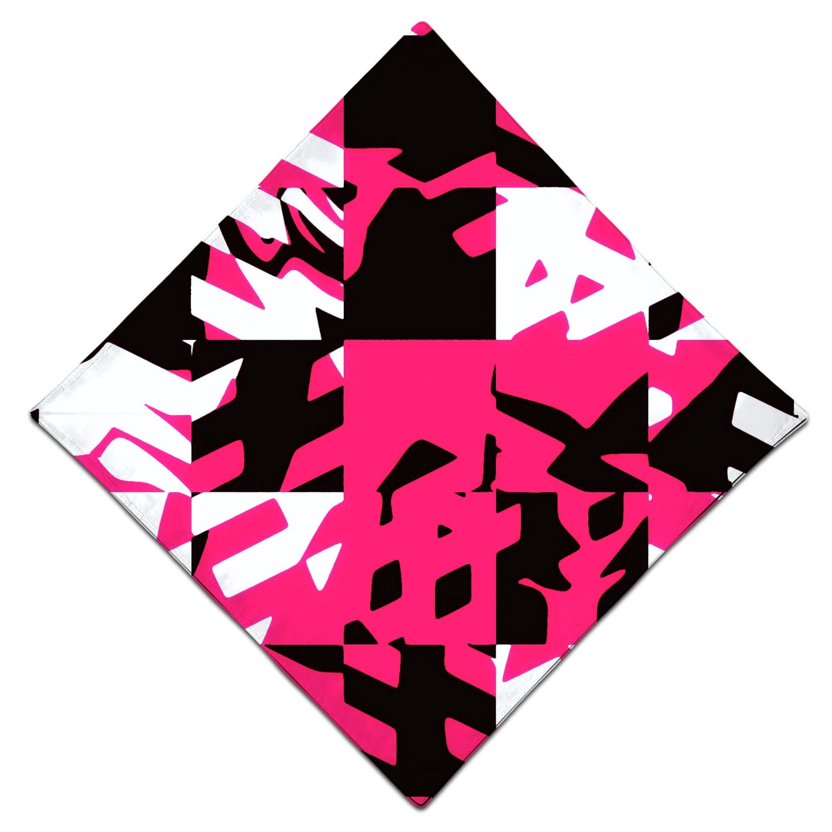 Pink Digital Bandana