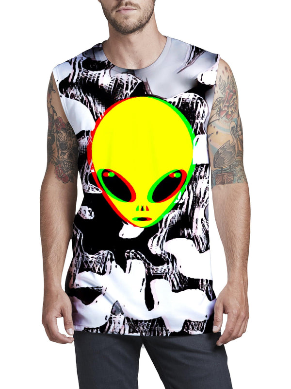 Trippy Alien Men's Muscle Tank | iEDM