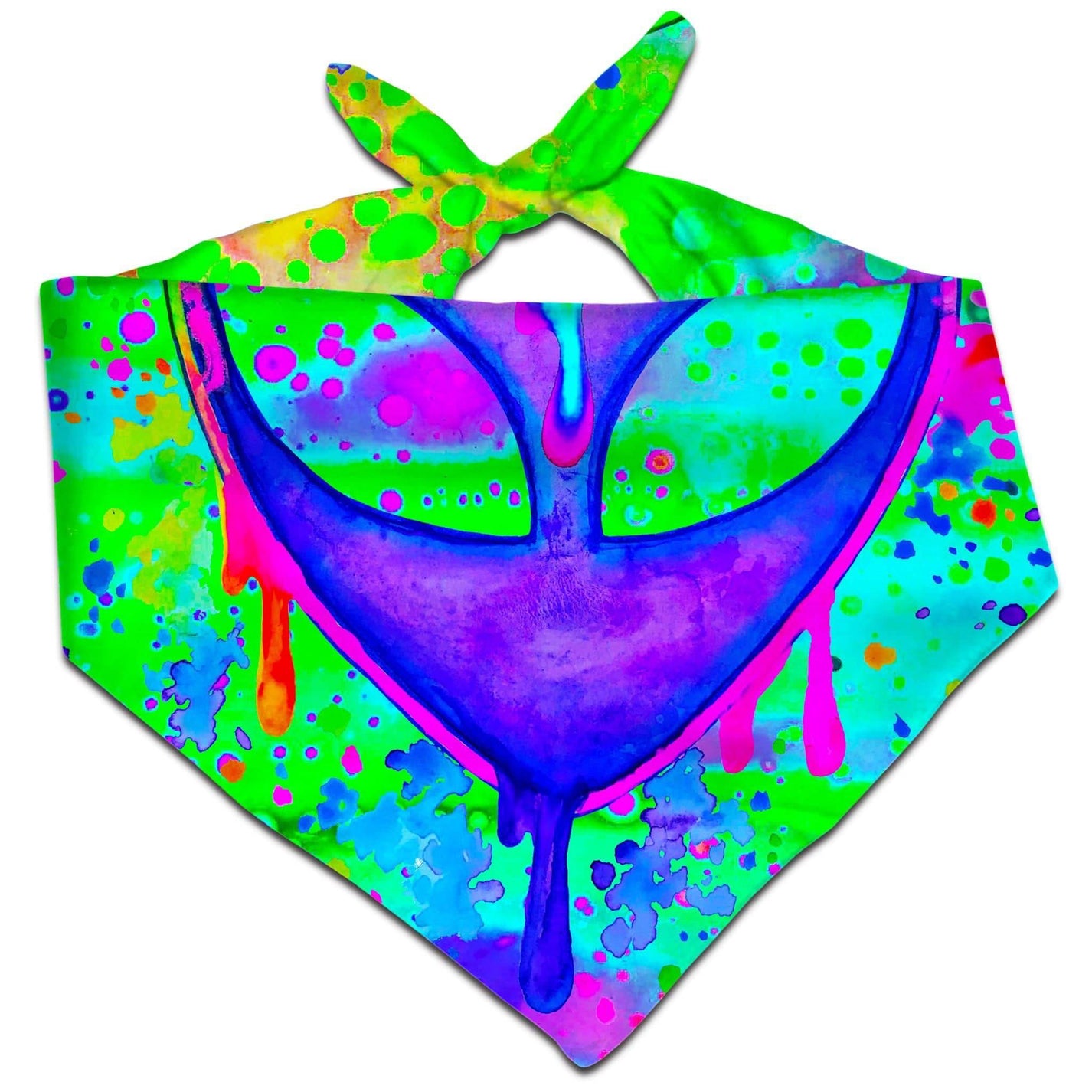 Alien Melt Purple Bandana | iEDM