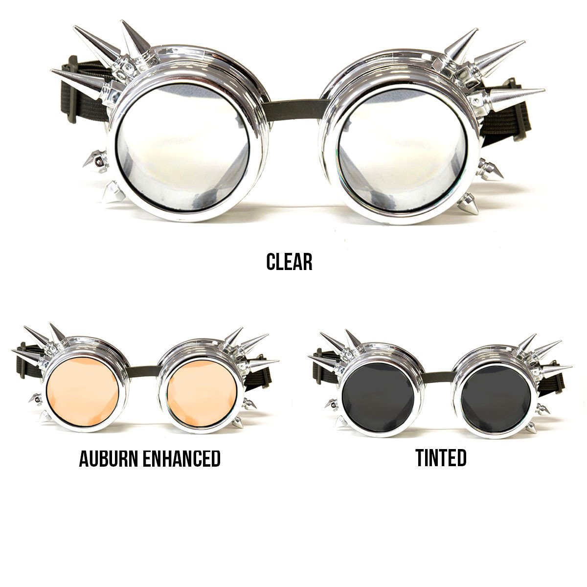Chrome Spike Diffraction Goggles – iEDM