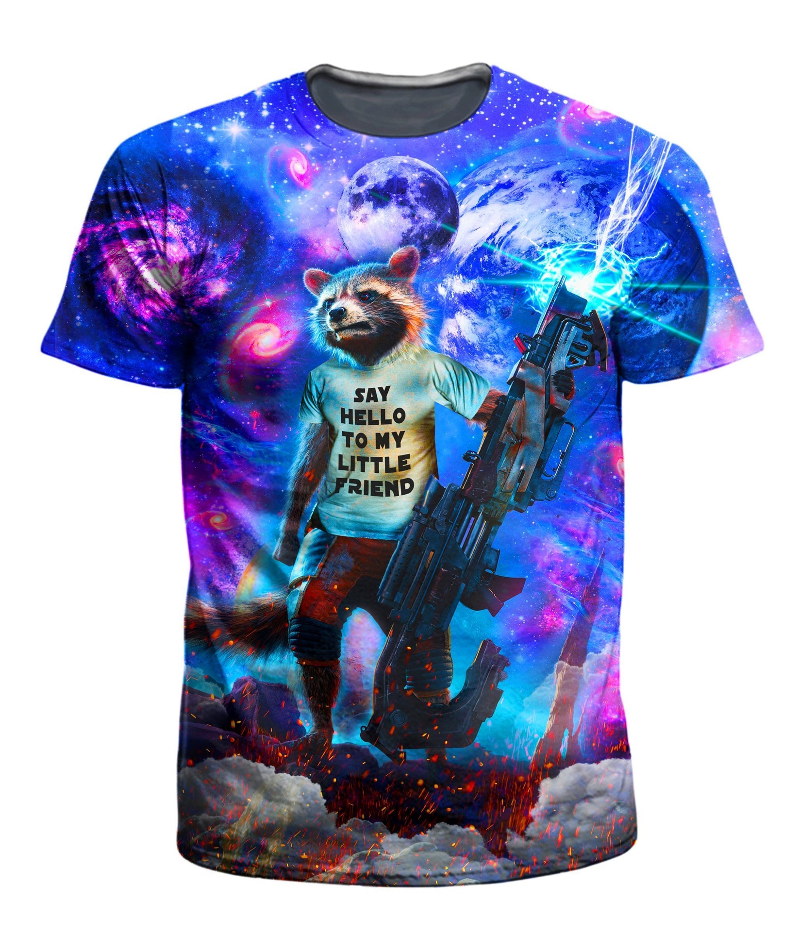 Rocket Raccoon Men's T-Shirt | iEDM