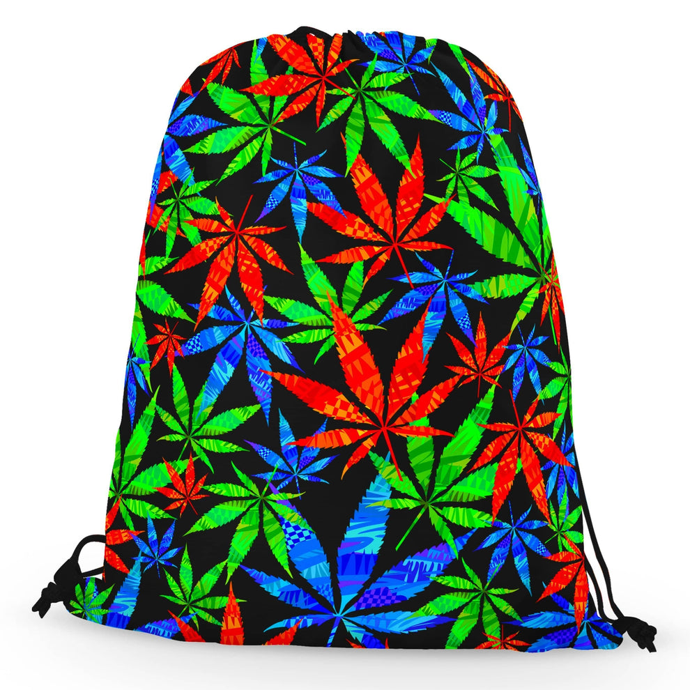 Weed Drawstring Bag